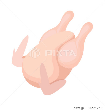Isometric Broiler Chicken Compositionのイラスト素材 [88274246] - PIXTA