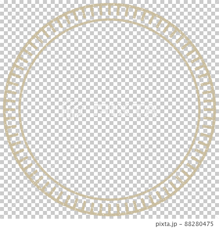 Ring circle heading frame comment frame simple - Stock Illustration ...