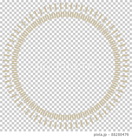 Ring circle heading frame comment frame simple - Stock Illustration ...