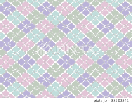 Cute seamless Japanese pattern Hanabishi pattern - Stock Illustration ...