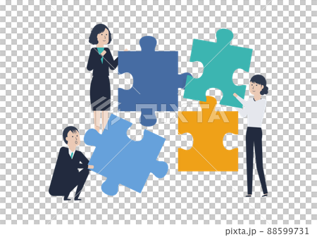 Improve teamwork and increase productivity!... - Stock Illustration ...