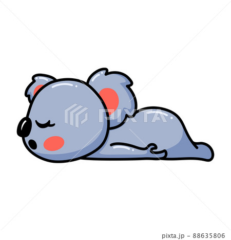 Sleepy Koala Cartoon