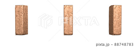 Letter I from Copper letters alphabet...のイラスト素材 [88748783] - PIXTA