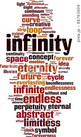 Infinity word cloudのイラスト素材 [88763609] - PIXTA