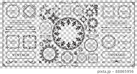 A luxurious and luxurious treatment. A set of... - Stock Illustration ...