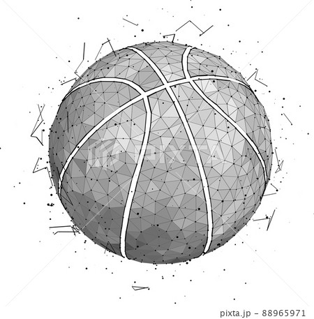 Basketball Ball Lines