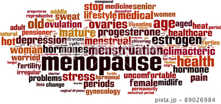 Menopause word cloudのイラスト素材 [89026984] - PIXTA