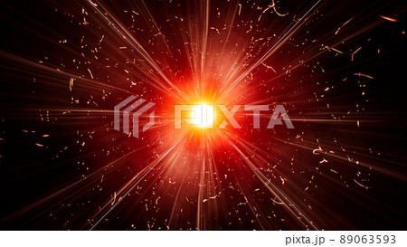 Shining and Sparkling Red Energy Coreのイラスト素材 [89063593] - PIXTA