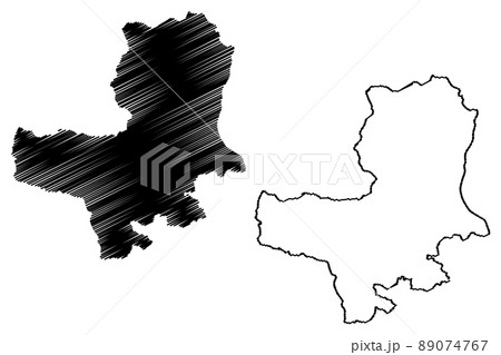 Bageshwar district (Uttarakhand or Uttaranchal...のイラスト素材 [89074767] - PIXTA