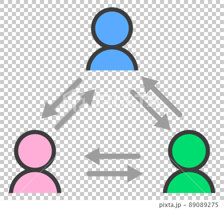 Illustration showing the relationship between... - Stock Illustration ...