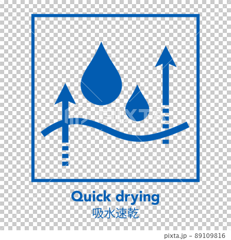Water absorption quick-drying water absorption... - Stock Illustration ...