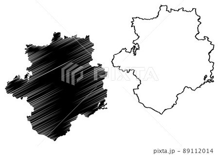 Balod district (Chhattisgarh State, Durg...のイラスト素材 [89112014] - PIXTA
