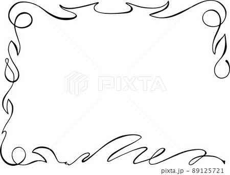 border guard black graphic asymmetric for the...のイラスト素材 [89125721] - PIXTA