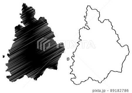 Dahod district (Gujarat State, Republic of...のイラスト素材 [89182786] - PIXTA