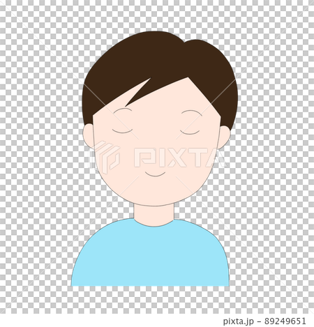 Reassuring face - Stock Illustration [89249651] - PIXTA