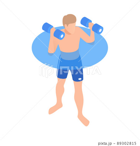Water Fitness Iconのイラスト素材 [89302815] - PIXTA