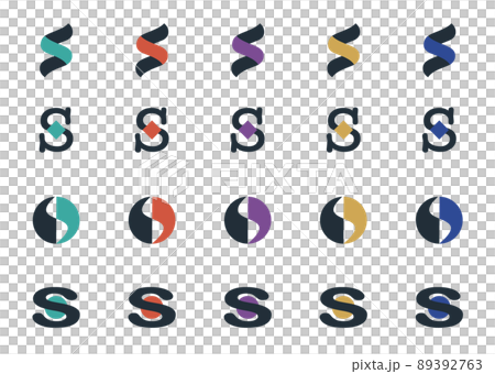 S motif logo - Stock Illustration [89392763] - PIXTA