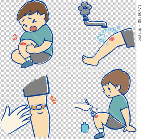 Children-Injury Treatment Illustration - Stock Illustration [89560471 ...