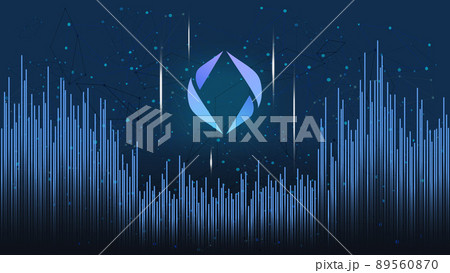 ENS Ethereum Name Service token symbol,...のイラスト素材 [89560870] - PIXTA