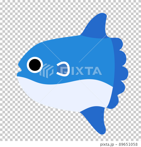 Cute sunfish with POP - Stock Illustration [89651058] - PIXTA