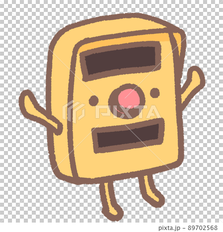 Cute push button - Stock Illustration [89702568] - PIXTA