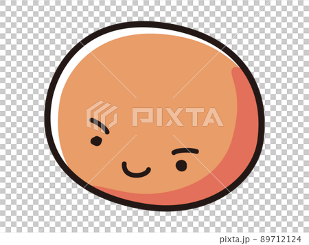 Illustration of a round face character - Stock Illustration [89712124 ...