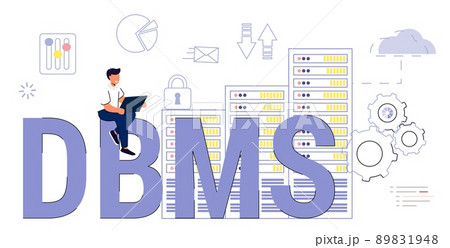 Database administrator DBMS software Data centerのイラスト素材 [89831948] - PIXTA