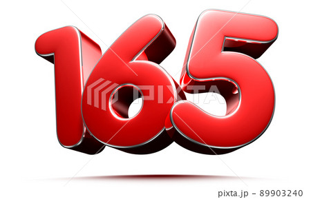 number 165.のイラスト素材 [89903240] - PIXTA