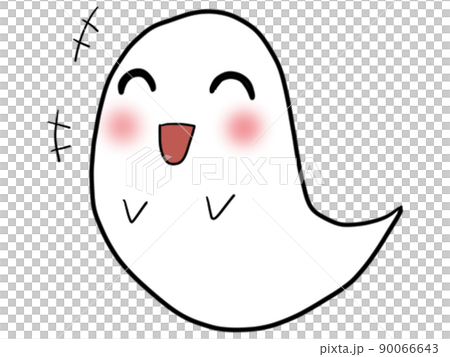 Laughing ghost - Stock Illustration [90066643] - PIXTA