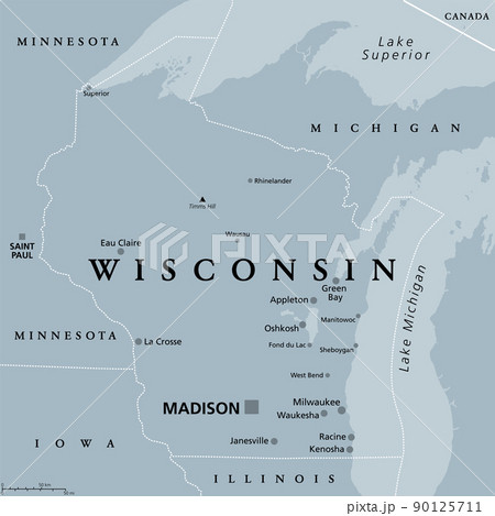 Wisconsin Canada Border