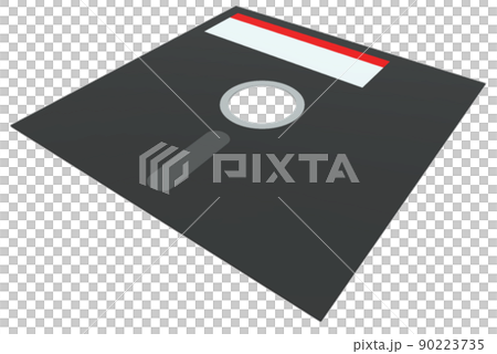 5 inch floppy disk - Stock Illustration [90223735] - PIXTA