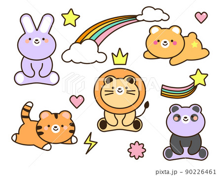 Cute Japanese Cartoon Animals