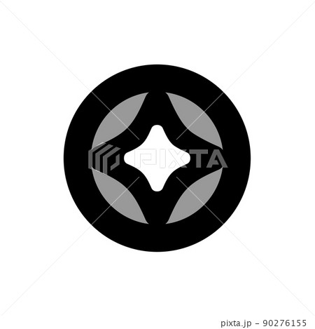 Stg coin icon isolated on white background.のイラスト素材 [90276155] - PIXTA