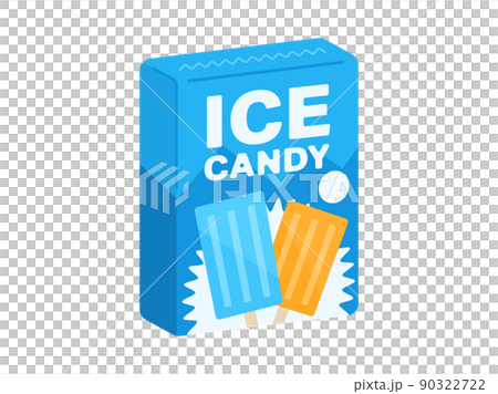 Illustration of a popsicle box - Stock Illustration [90322722] - PIXTA