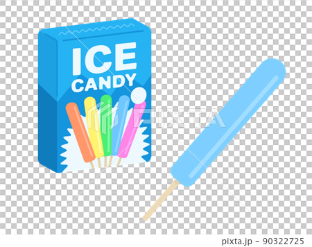 Ice candy illustration - Stock Illustration [90322725] - PIXTA