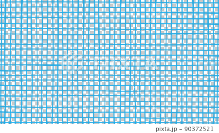 Natural hand-painted grid check illustration... - Stock Illustration ...