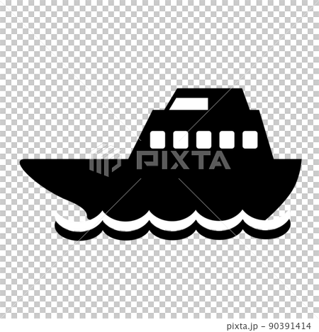 Cruiser icon - Stock Illustration [90391414] - PIXTA