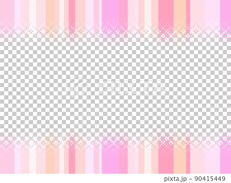 Background material_pink stripes_frame 1 - Stock Illustration [90415449 ...