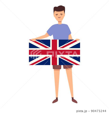 British Cartoon Man