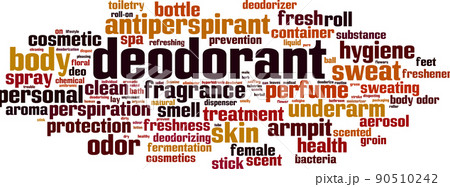 Deodorant word cloudのイラスト素材 [90510242] - PIXTA
