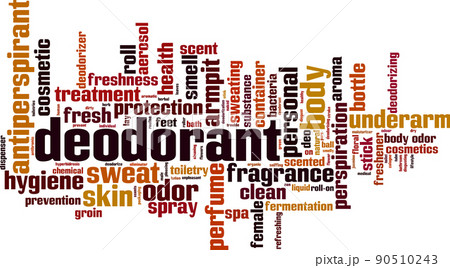 Deodorant word cloudのイラスト素材 [90510243] - PIXTA