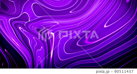 Liquid marbling paint texture background. Fluid...のイラスト素材 [90511437 ...