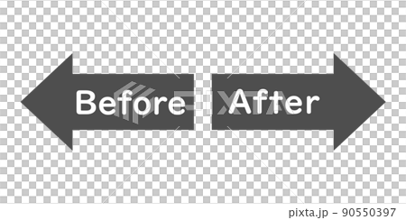 before after icon - Stock Illustration [90550397] - PIXTA