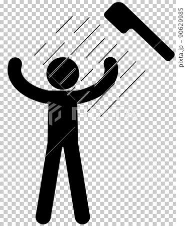 Stick People Showering