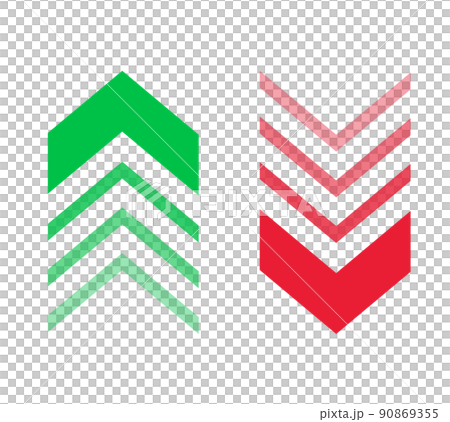 Arrow icon ascending and descending - Stock Illustration [90869355] - PIXTA