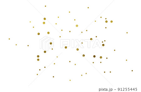 gold stars scattering cut outのイラスト素材 [91255445] - PIXTA