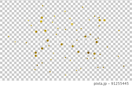 gold stars scattering cut outのイラスト素材 [91255445] - PIXTA