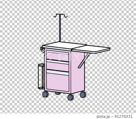 Emergency cart - Stock Illustration [91278331] - PIXTA