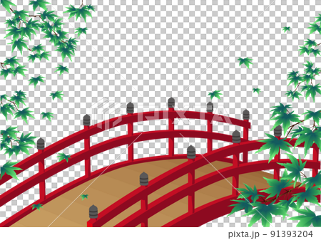 Japanese Bridges Clip Art JAPAN: IWAKUNI BRIDGE. Kintai Bridge At