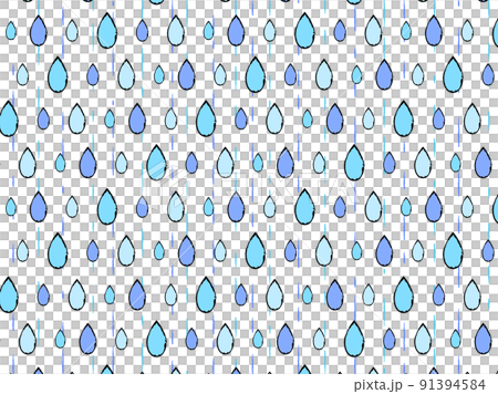 Rainy dashed line and raindrop pattern... - Stock Illustration ...